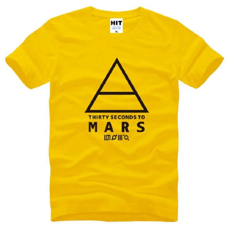 30 Thirty Seconds To Mars 30stm T Shirt Men Hip Hop Short Sleeve O Neck ...