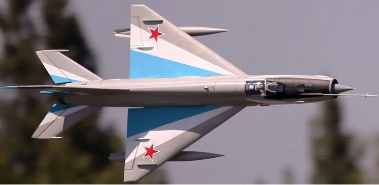 Freewing 80mm Mig21 Mig-21 Electric Rc Jet Model Pnp Fj21011 - Rc ...
