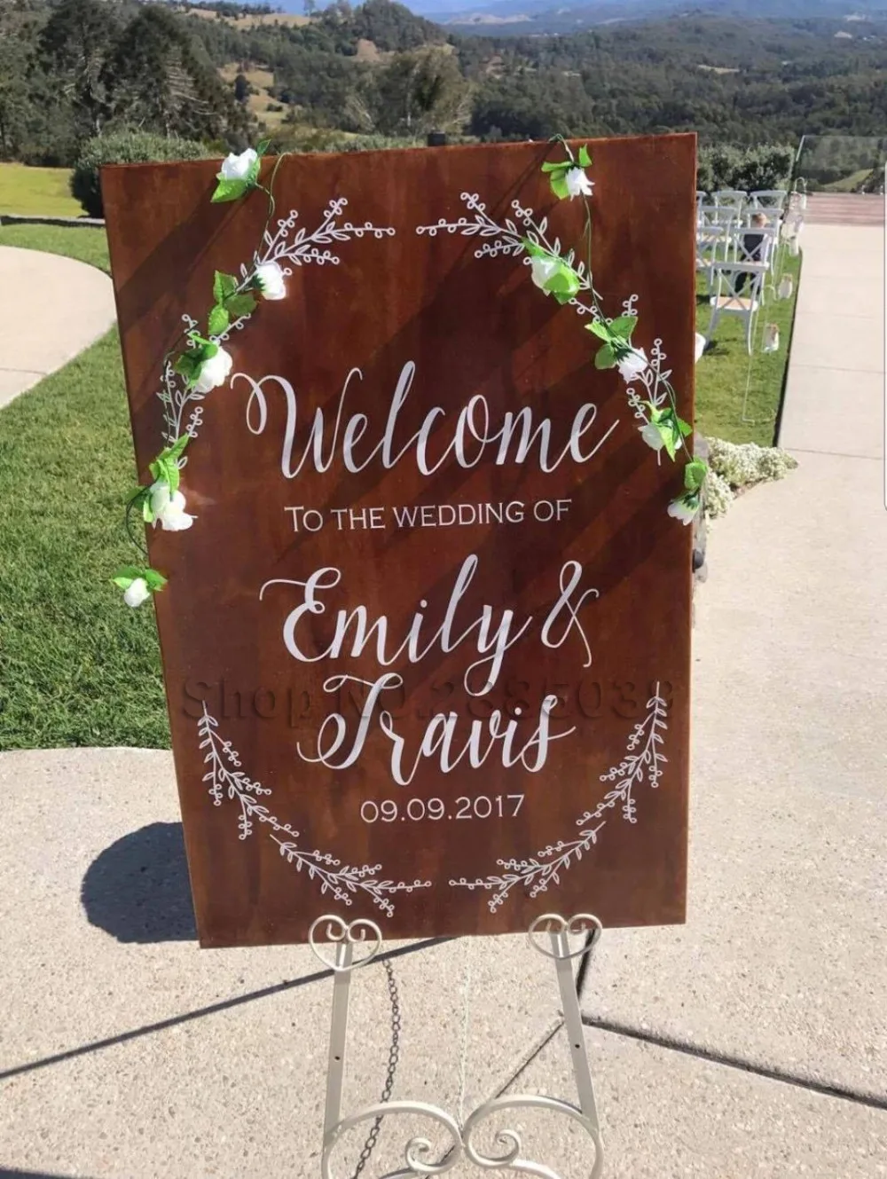 Welcome Sign Stickers Removable Vinyl For Mirrors/wood/any Surface ...