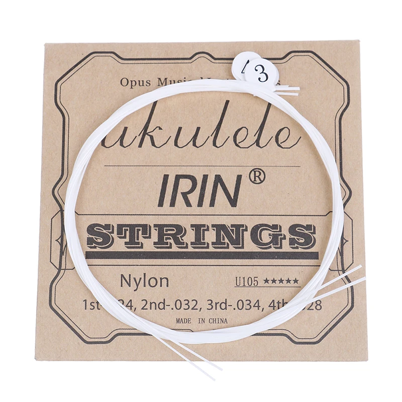 4PCS-set-U105-White-nylon-Ukulele-Strings-Nylon-Guitar-Replacement ...