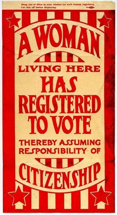 Vote Vintage Poster