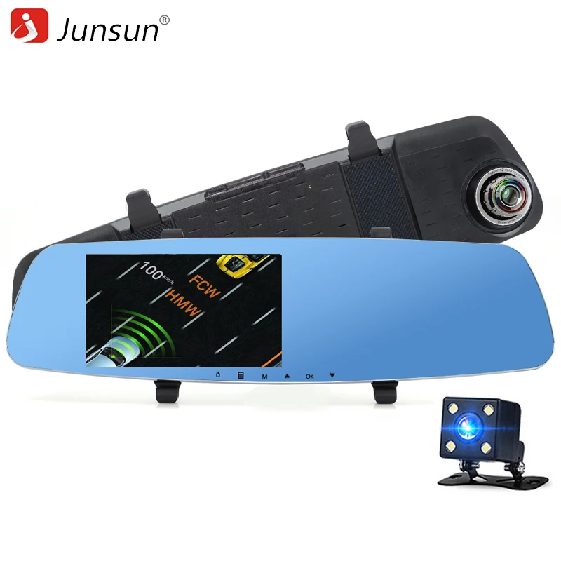 Junsun H500 Car DVRs with ADAS LDWS Full HD 1080P Car DVR Camera Video ...