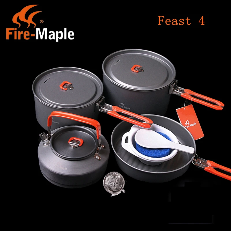 Fire maple 4 5 Person Cooking Pot Camping Cookware Family Outdoor Pots ...