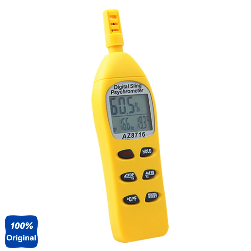 Portable Humidity Temperature Meter Hygro Thermometer Tester AZ 8716 ...