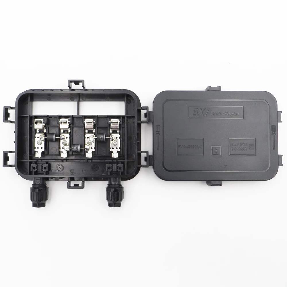 220W 250W Solar Junction Box waterproof IP67 for Solar Panel connect PV ...