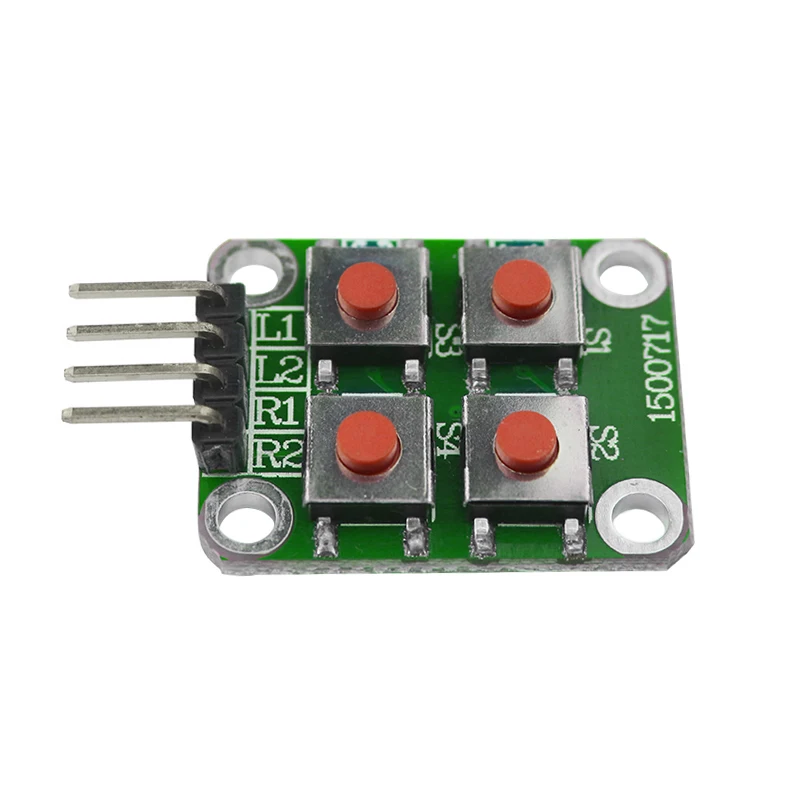 High Quality Raspberry Pi 3 Push Button Key Module 4 Key Switch For Orange Pi For Diy Board In 2884