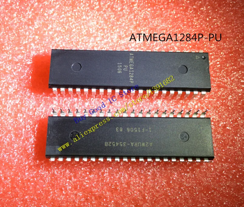 ATMEGA1284P PU ATMEGA1284P ATMEGA1284 DIP 40 1pcs/lot Free shipping-in ...