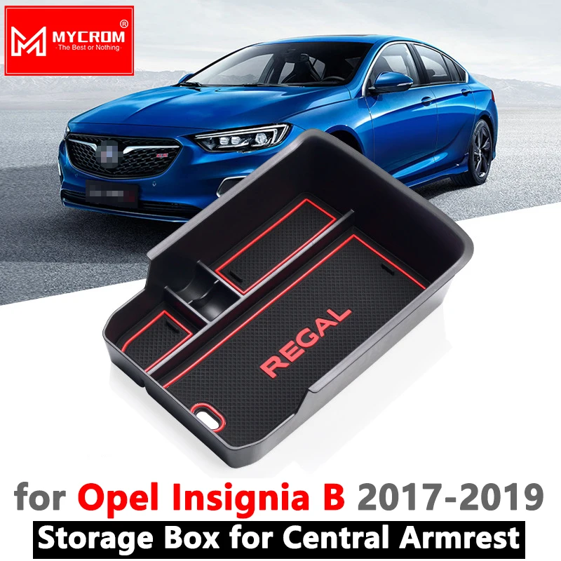 Armrest Box Storage for Opel Insignia B 2017 2018 2019 MK2 Buick Regal ...
