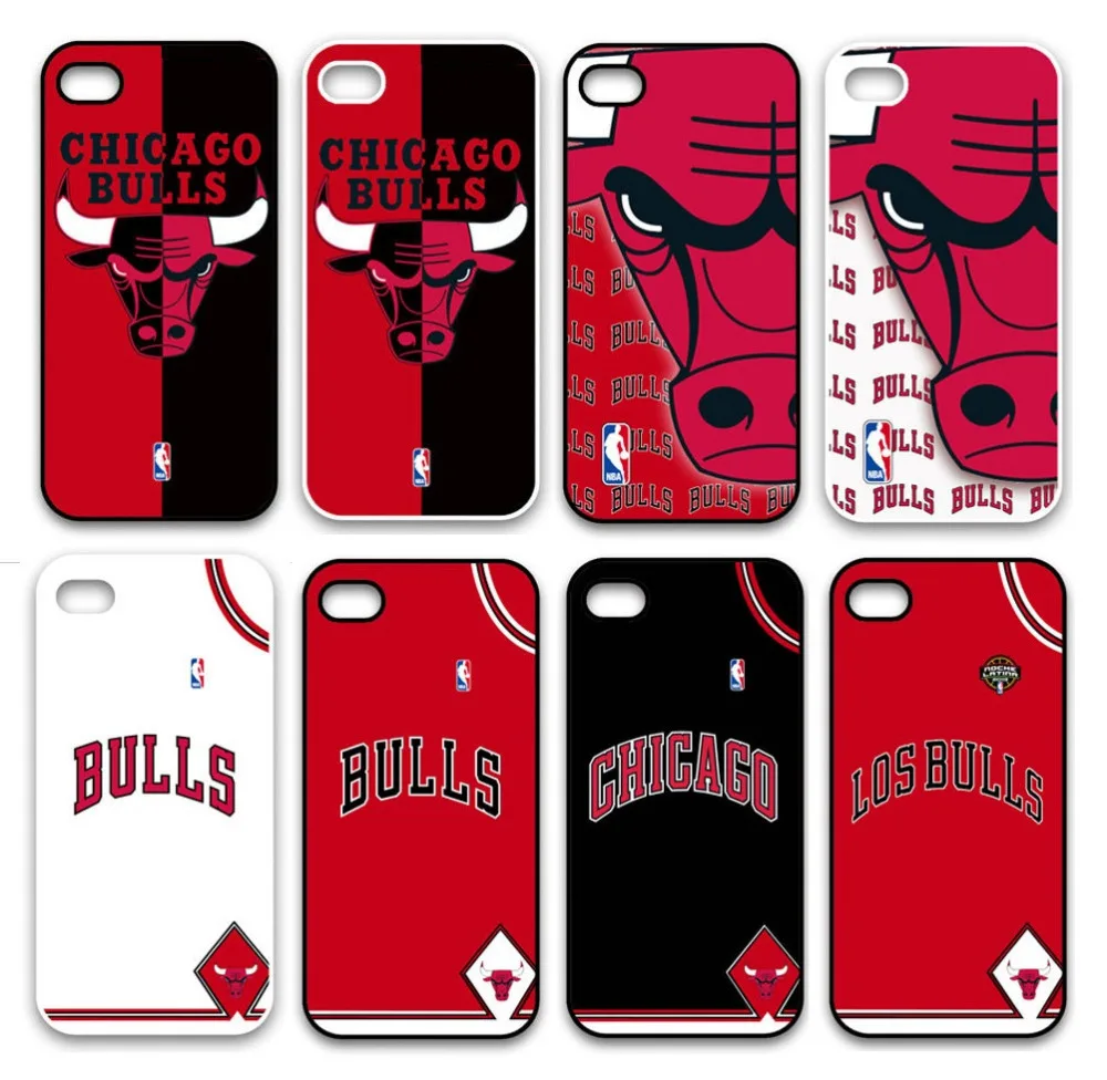 Basketball Chicago Bulls Phone Case Cases for Apple iPhone 4 And 4S ...