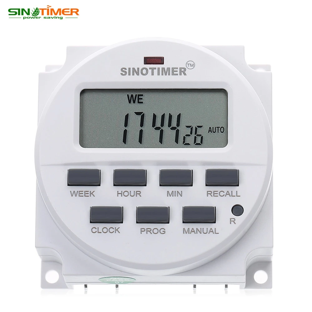 Sinotimer 12v Control Power Timer Dc Timer Switch Control 7 Days