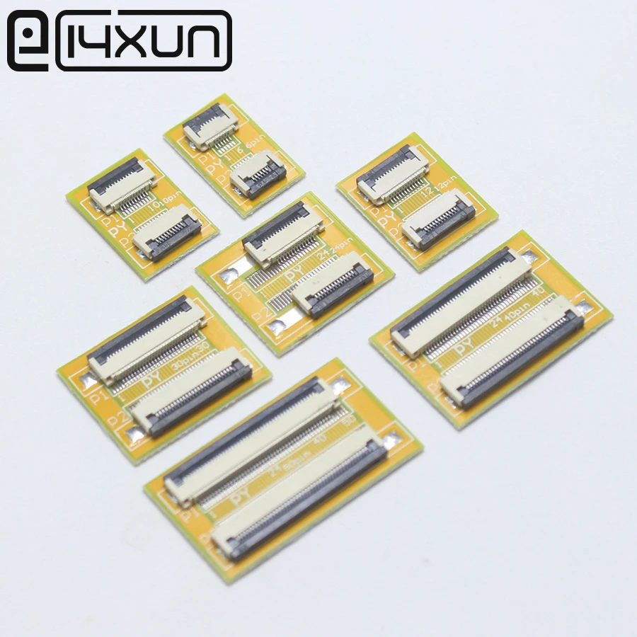 EClyxun 1pcs Flexible Flat Cable FFC FPC Extension PCB Pitch 0.5 mm 6 8 ...