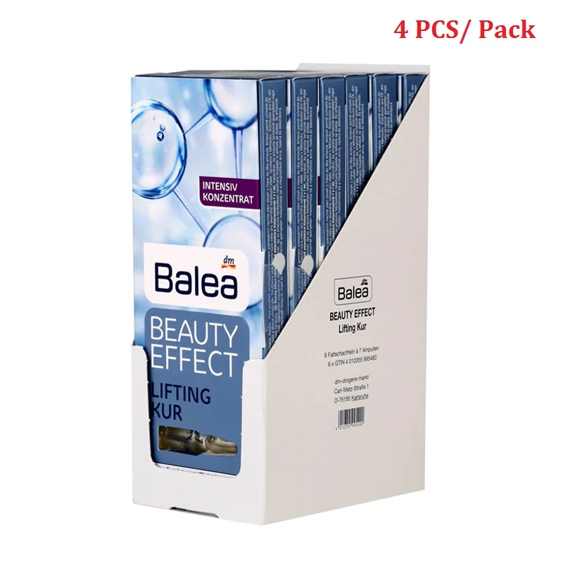 Germany Balea 4PCS Hyaluronic Acid serum Beauty Effect Lift Treatment ...