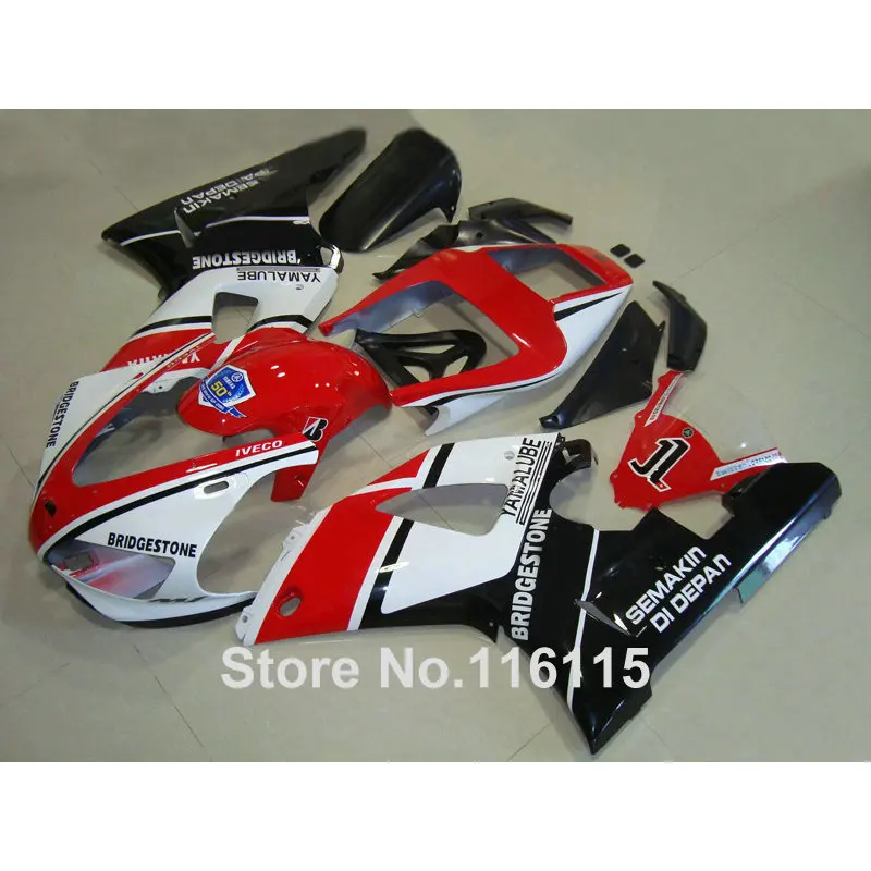 MOTOMARTS Full injection customize fairing kit for YAMAHA 98 99 R1 YZF ...