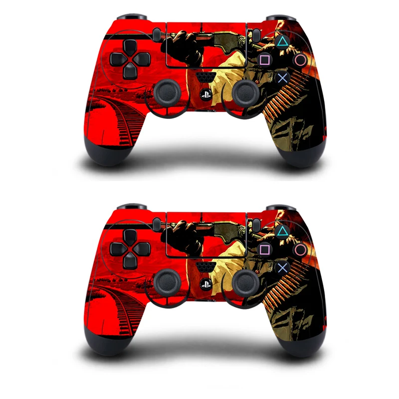 Red Dead Skin Sticker for Playstation 4 Dualshock 4 Controller ...