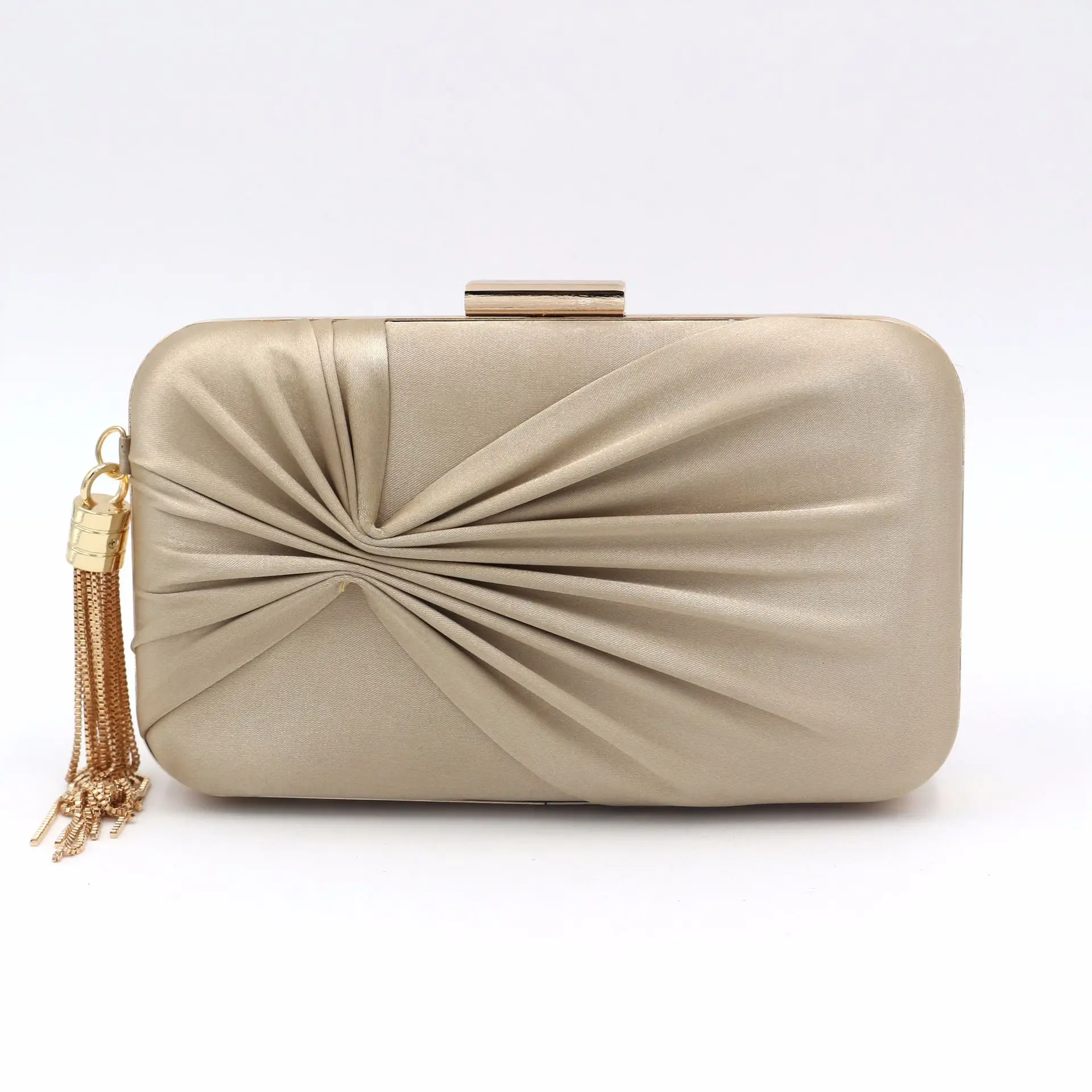 Vintage Lady Mini Dinner Bag Golden Tassel Evening Dress Bag Women's ...