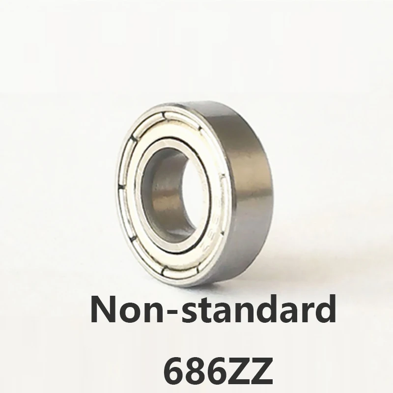 10pcs/lot 686ZZ Non standard Deep Groove Ball Miniature Mini Bearings ...