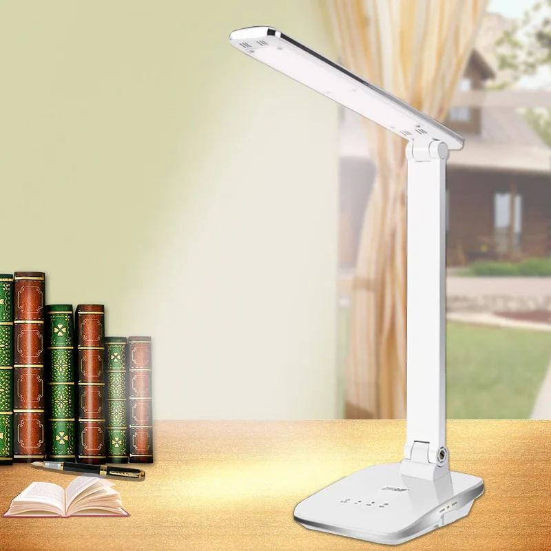 Portable Adjustable Desk Lamps Rechargeable led Table Lamp foldable ...
