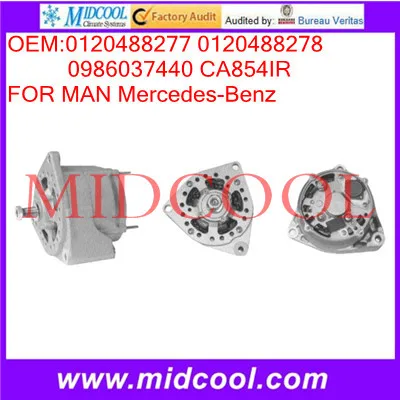 High Quanity Automotive Alternator OEM:0120488277 0120488278 0986037440 ...