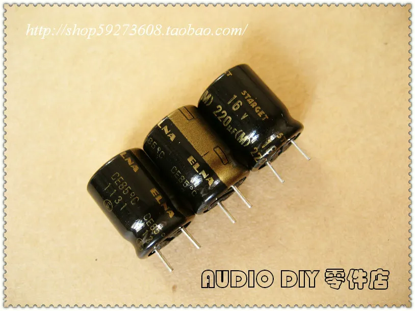 2020 hot sale 10pcs/30pcs ELNA STARGET Series 220uF/16V audio ...