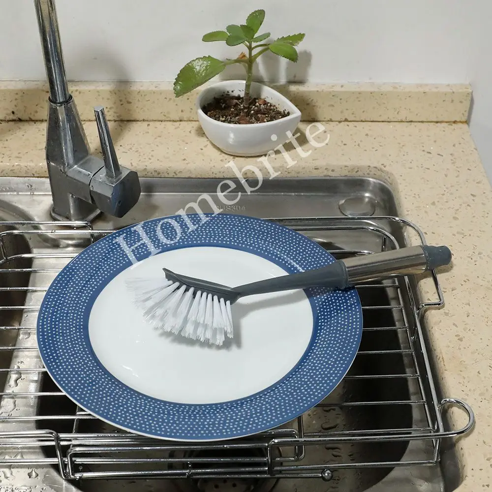 New Hot Selling Multifunction Washing Dishes Brush Stainless Steel Long ...