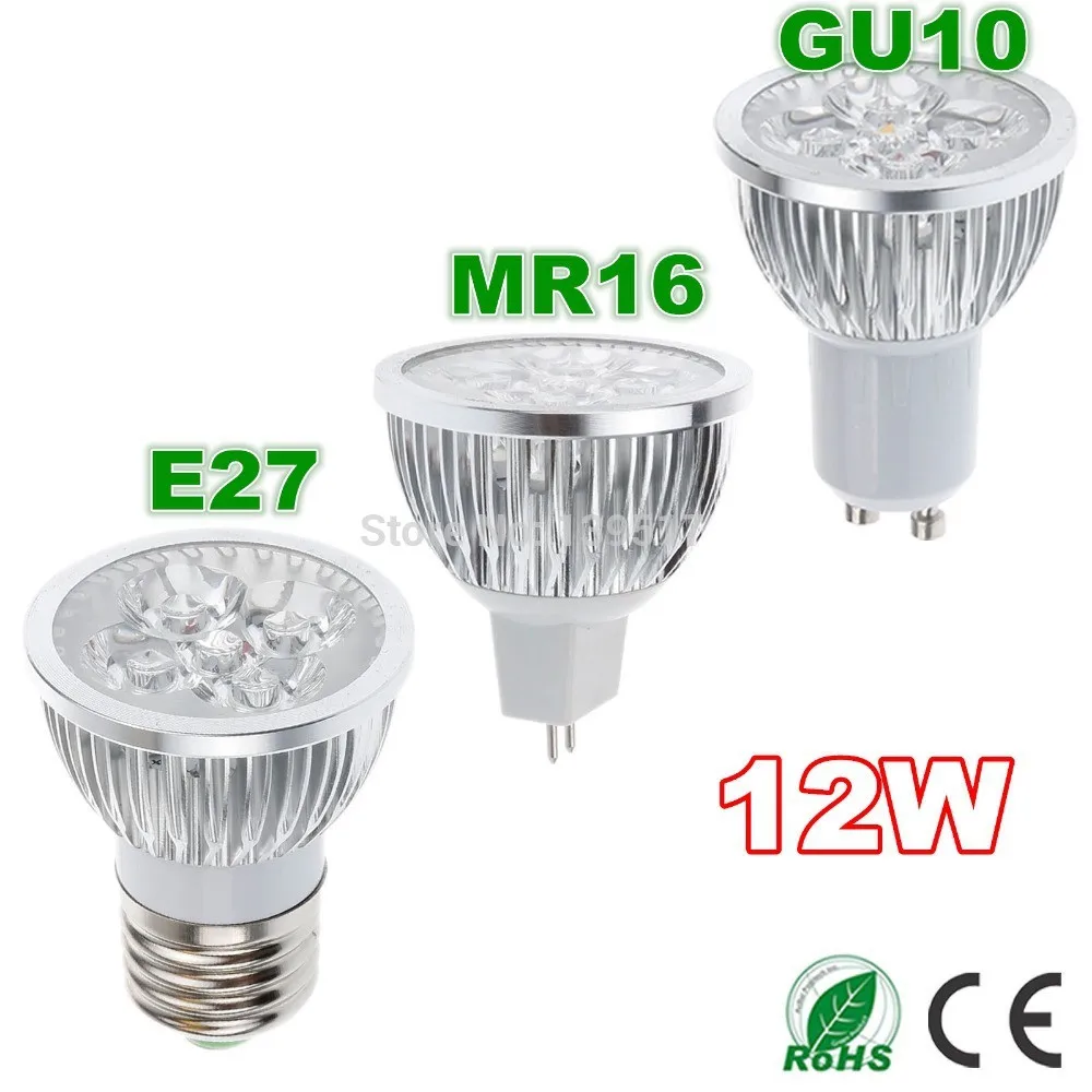 높은 품질 9W 12W 15W GU10 LED 전구 빛 110V 220V Led 스포트 라이트 따뜻한/차가운 흰색 GU 10 ...