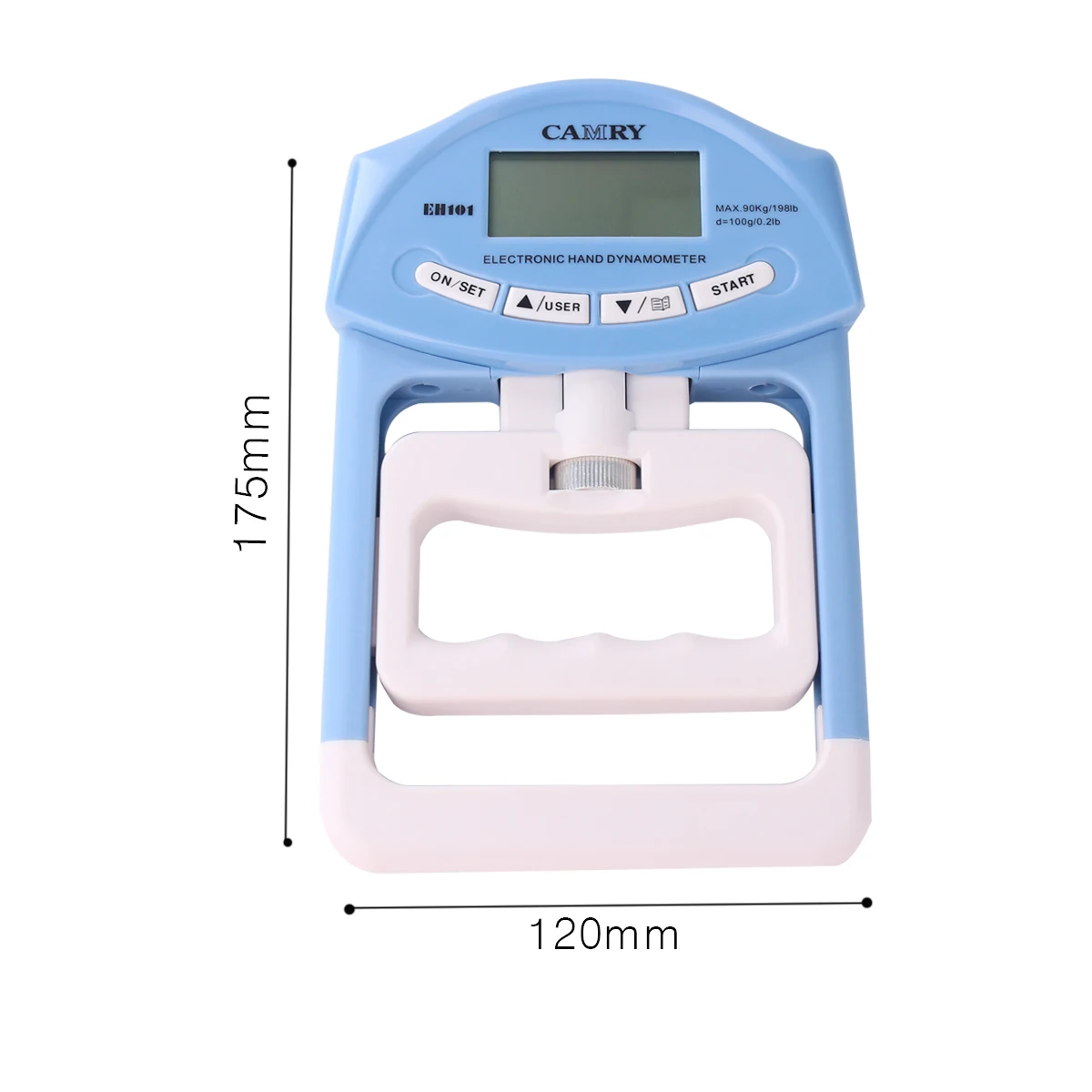 Multipurpose Electronic Counting Hand Grip Dynamometer Digital Force ...