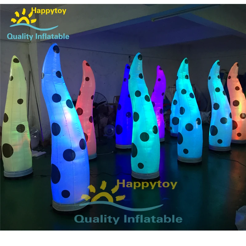 Outdoor-Decoration-Custom-Giant-LED-Inflatable-Column-Inflatable-Pillar ...