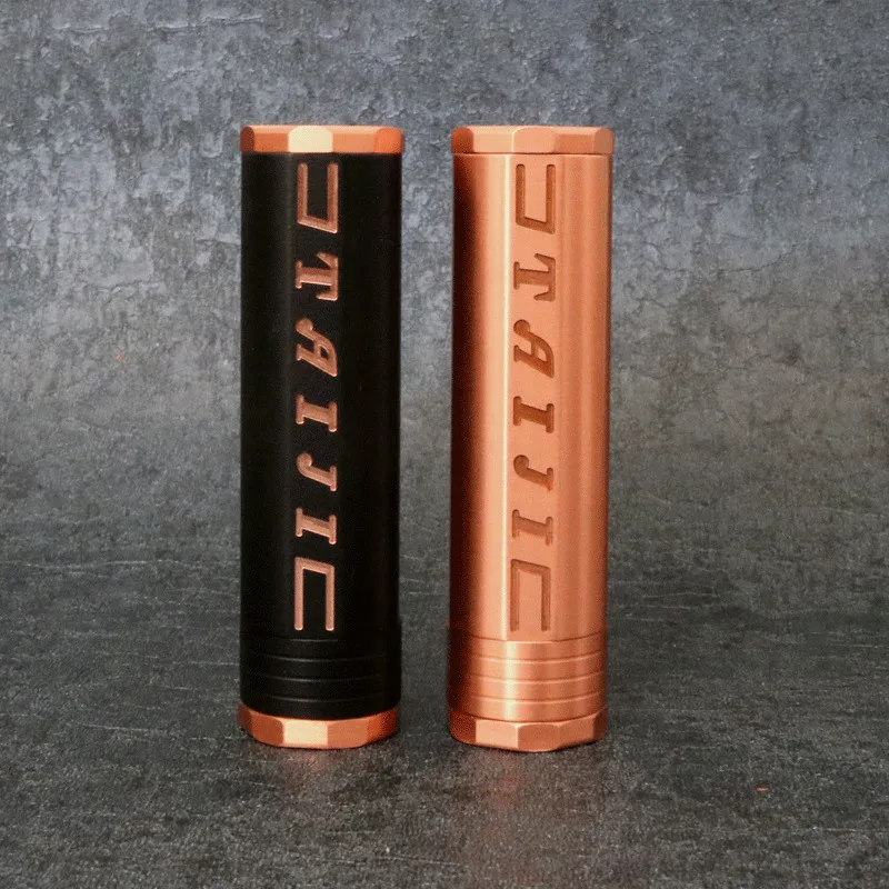 Taiji mechanical mod Copper vaporizer vape pen fit RDA/RDTA 24mm 510 ...
