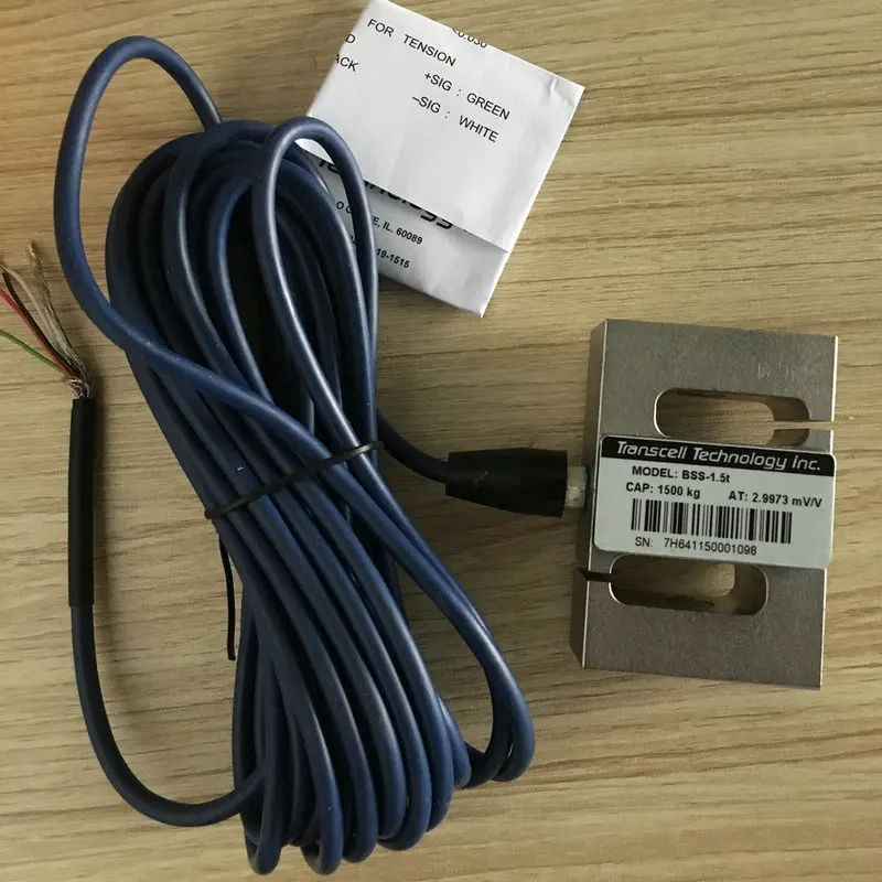 Transcell BSS series 1t 1.5t 2t ton S type load cell suitable for belt ...