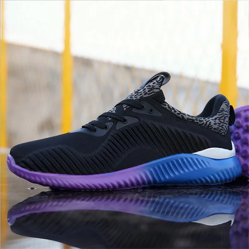 2017 spring new men's fashion fashion flying shoes men's shoes Korean ...