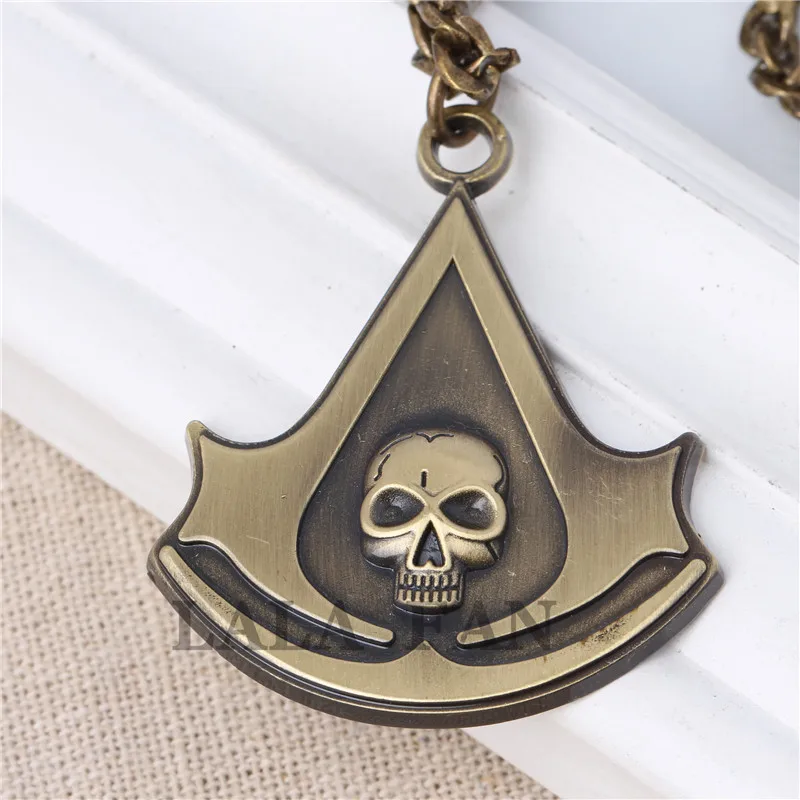 Top Quality Assassin`s Creed Necklace With Box XL359|necklace with ...