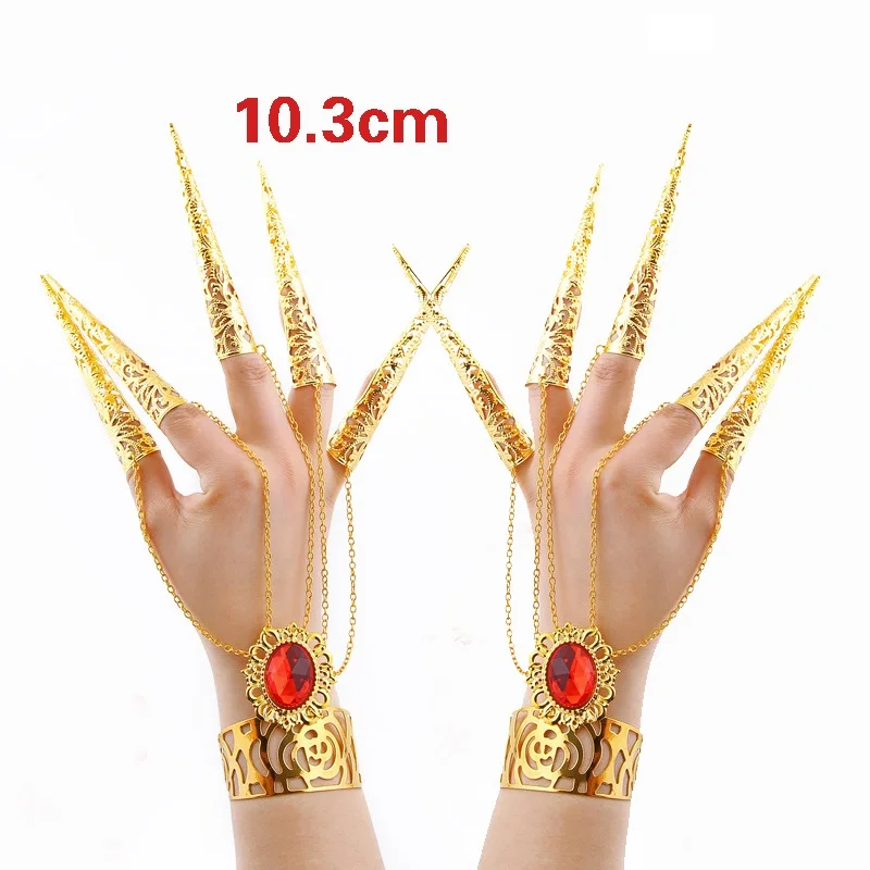 1 Pair Chinese Long Nails Decor Kids Adults Polish Jewelry Ancient ...