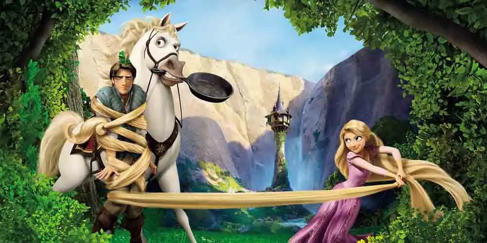 2015 New tangled princess rapunzel horse Sport Beach Towel for Adults ...