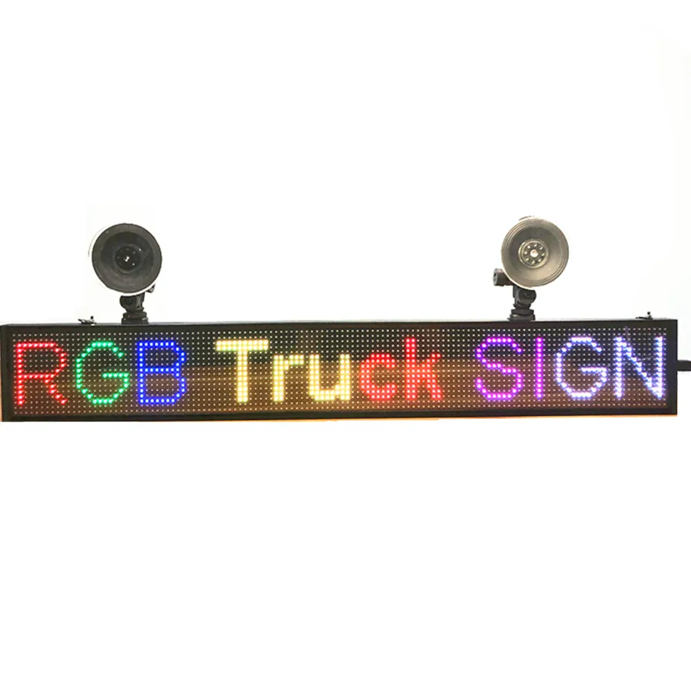 66cm-P5mm-RGB-ios-Android-PC-WiFi-7-color-220V-12V-car-LED-sign ...