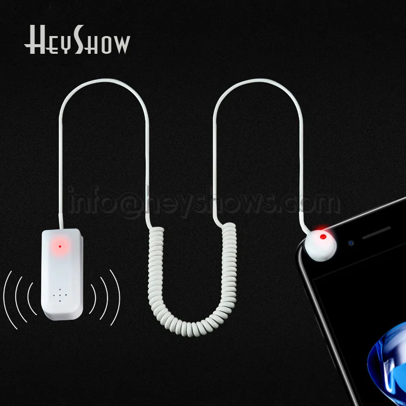 Mini Universal Phone Security Display Stand Anti-theft Sensor Cable For ...
