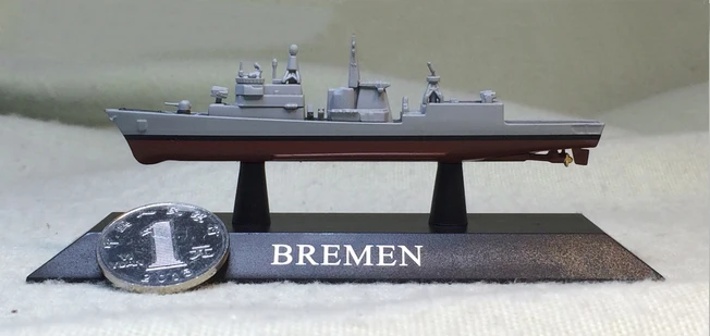 Model DEAG 1:1250 Bremen-Class German Federal Defense Force Frigate ...