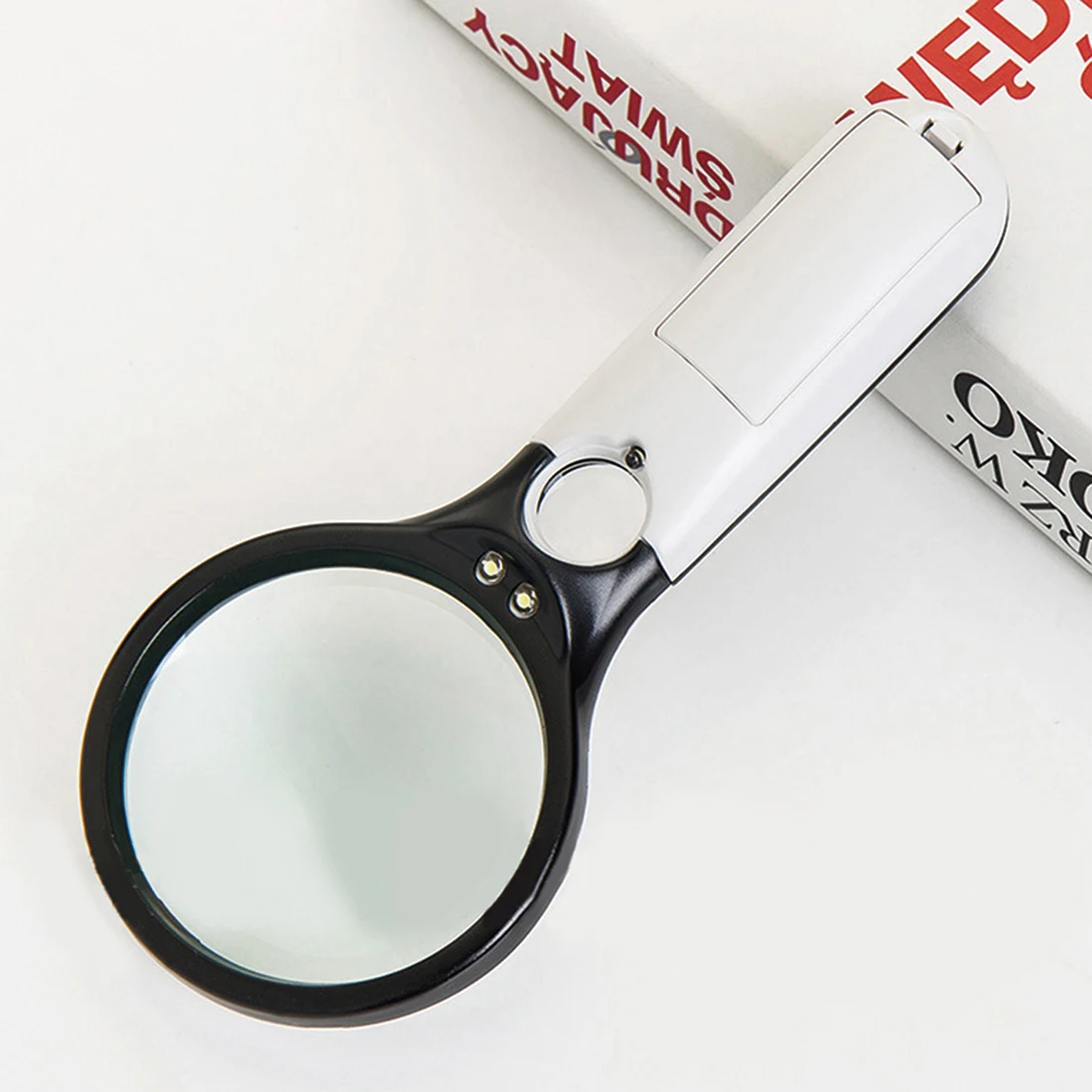 Reading Map Newspaper Magnifying Glass 3X 45X 3 LED Light Handheld Reading Map Newspaper Magnifying Glass 3X 45X 3 LED Light Handheld