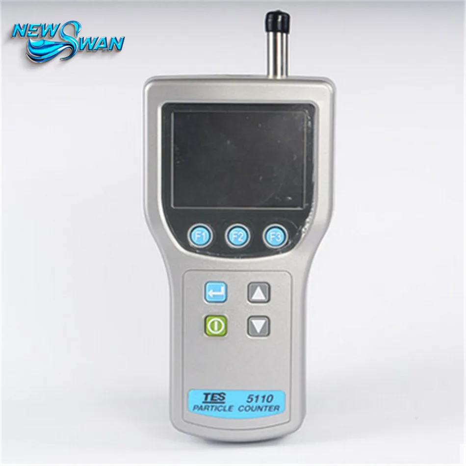 TES-5110 Particle Counter With 6 Particle Size Channels Air Particle ...