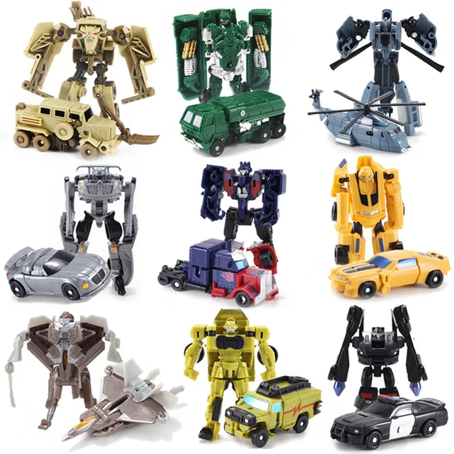 Transformation Robot Car Kit Deformation Robot Action Figures Toy for ...