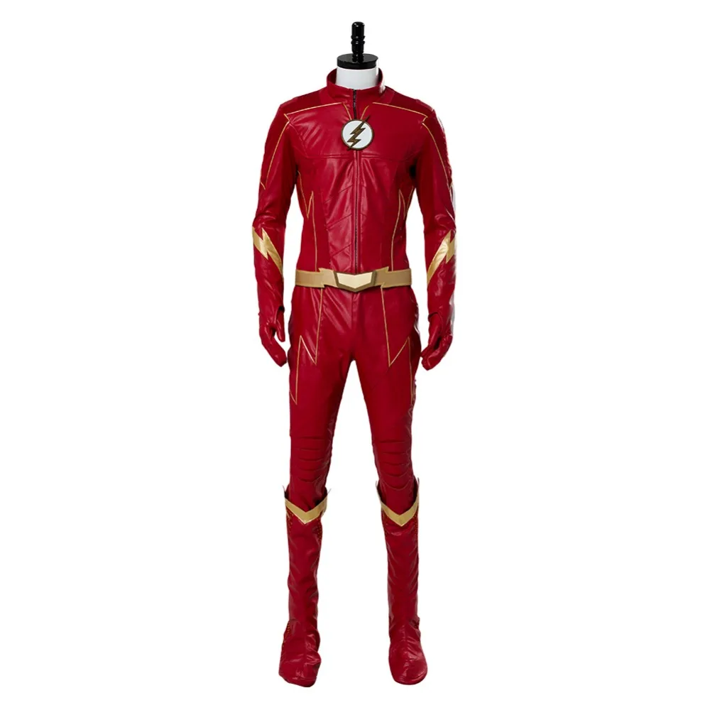 The Flash Barry Allen Cosplay Costume - AllCosplay.com