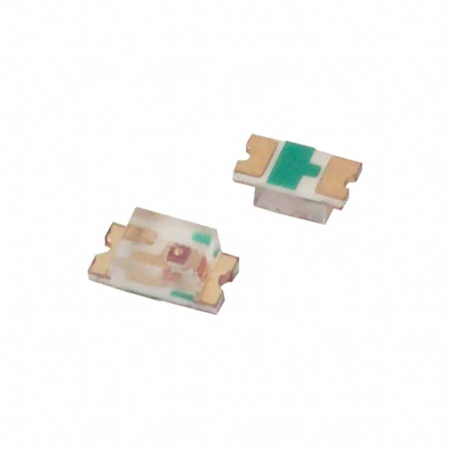 surface mount 1608 Metric LED GREEN CLEAR 0603 SMD 520 530nm chip LED ...