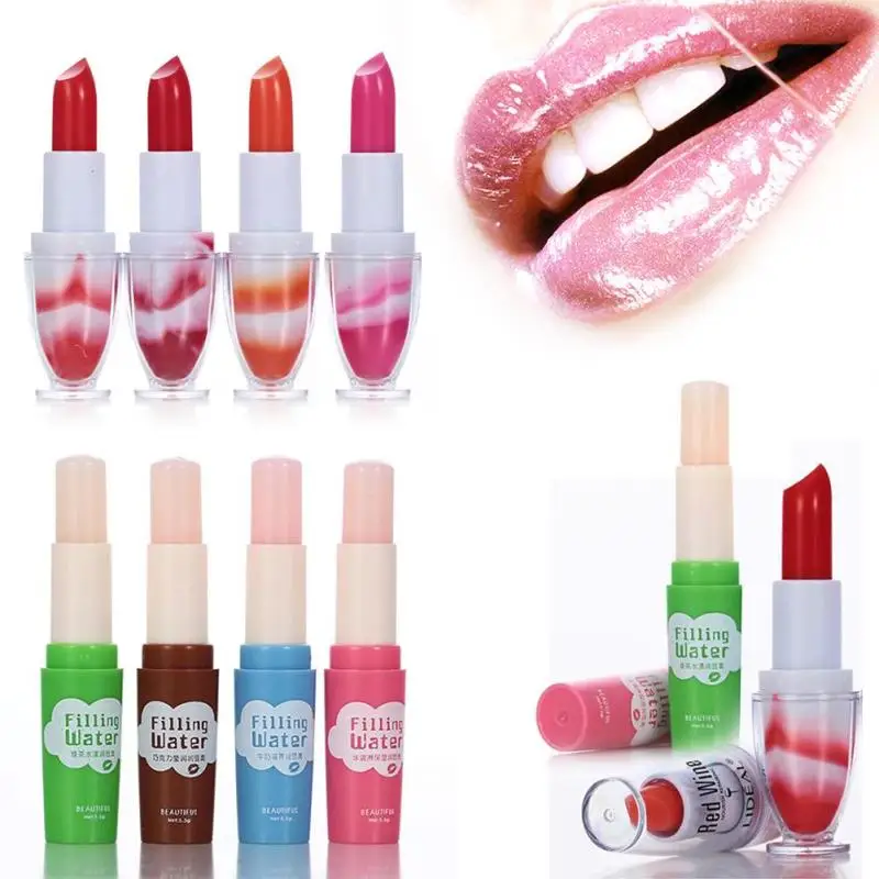 Moisturizing Lip Balm Fruit Fragrance Red Wine Color Change Nourishing ...