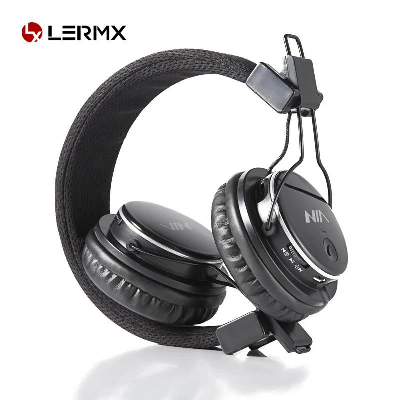 Foldable Wireless Stereo Bluetooth Headphones High Performance Micro SD ...