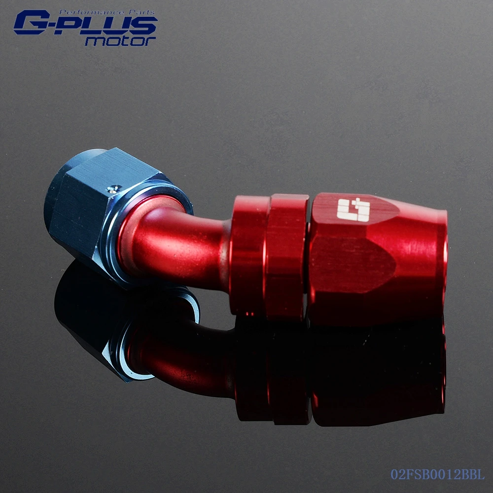Free Shipping AN10 AN 10 10 AN 45 Degree Swivel Aluminium Fitting Hose ...