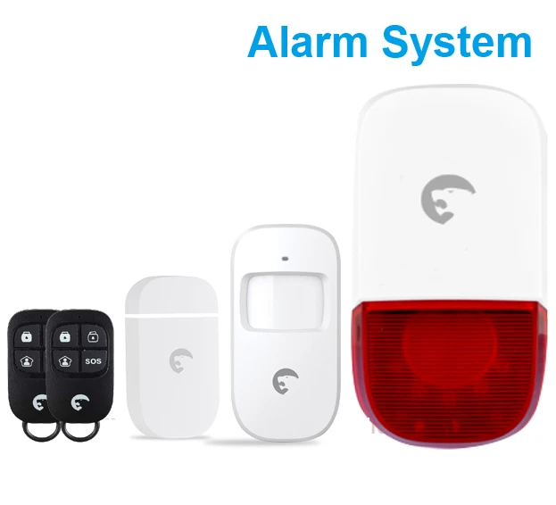 wireless shop door open sensor motion sensor standalone alarm system ...