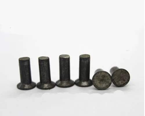 20pcs M2 solid Rivet GB869 Countersunk head Flat cone heads Iron color ...