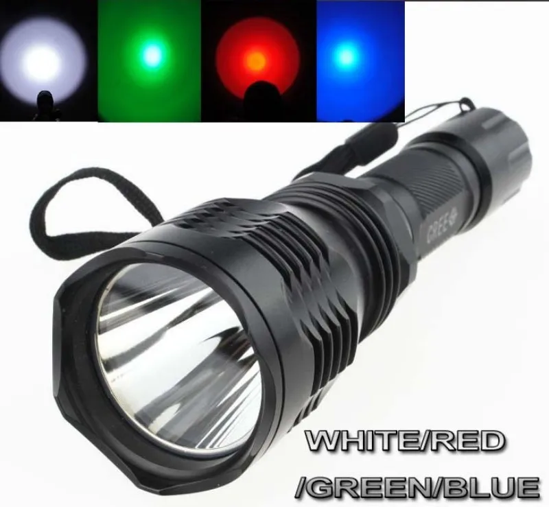 Tinhofire High Quality HS 802 CREE LED WHITE/RED/GREEN/BLUE Light LED ...