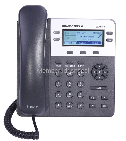 Grandstream GXP1450 2 Lines HD IP phone voip sip phone|phone wap|phone ...