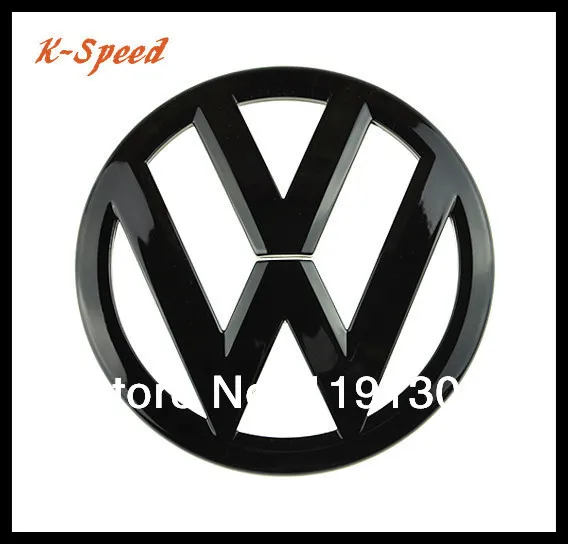 Car Styling Black Glossy car sticker front grill emblem badge logo for ...