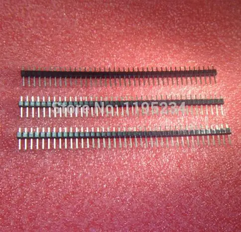 40-Pins-Header-Strip-Socket-2-54mm-Straight-Single-Row-Pin-Male-PCB ...
